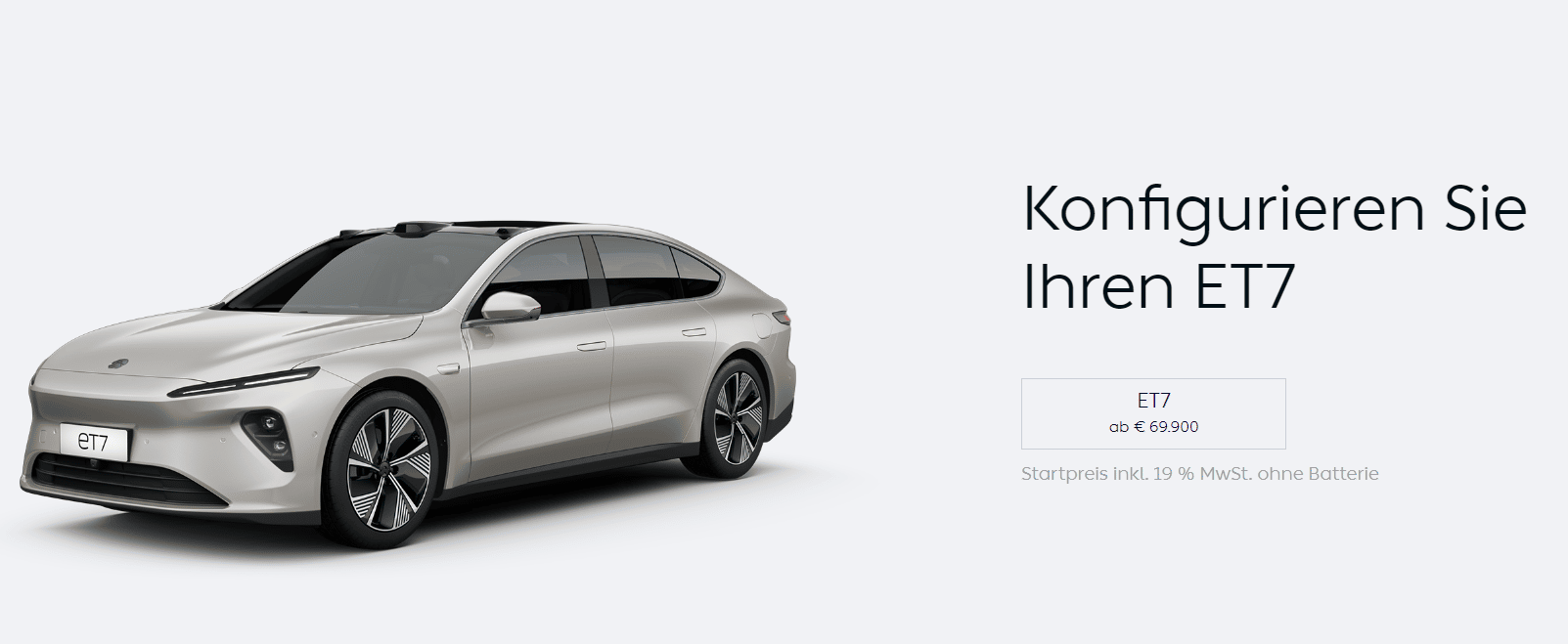 Nio released prices for its European lineup. ET5 starts at 49,900 EUR