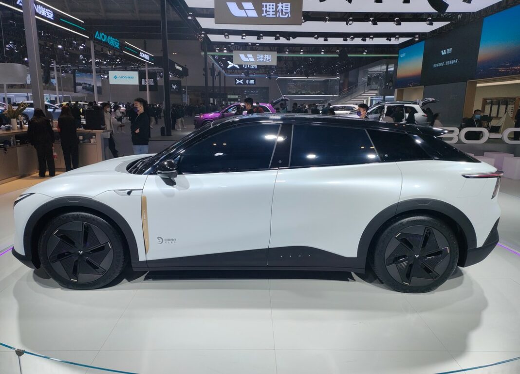 Jidu Robo-01 Lunar Edition On The Tianjin Auto Show In China