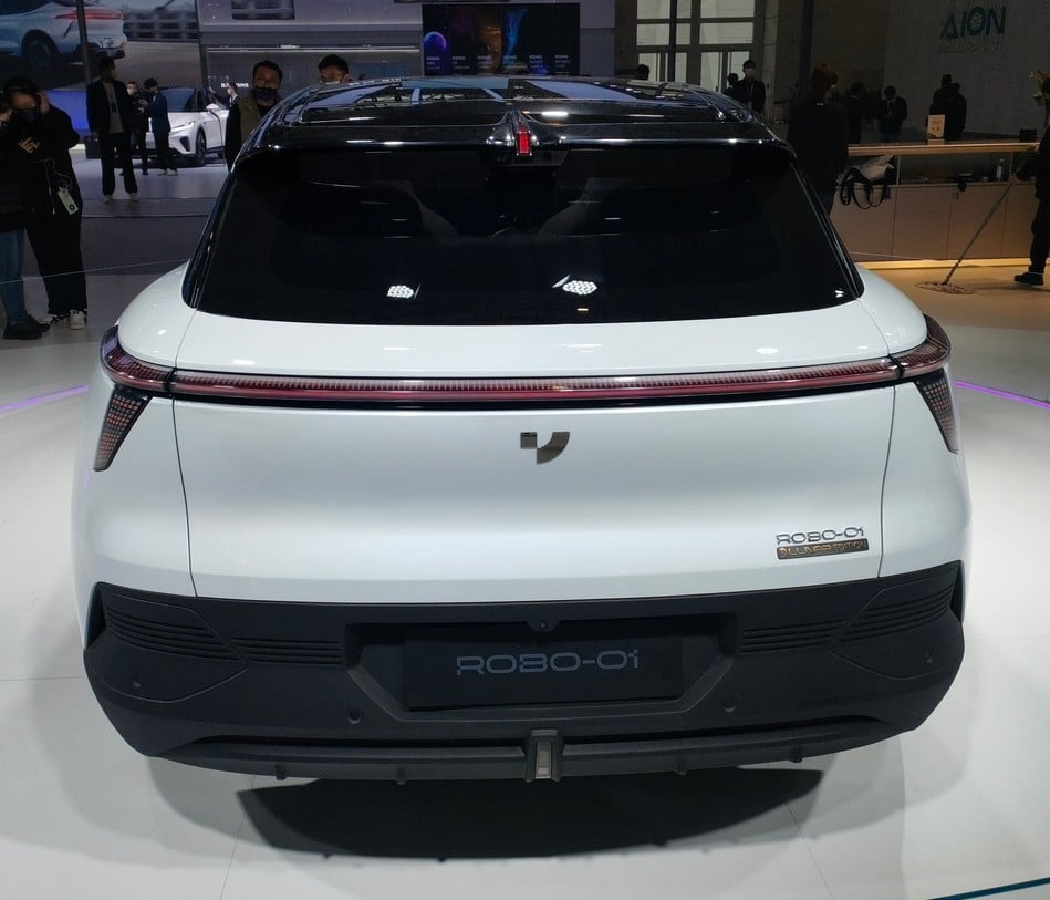 Jidu Robo-01 Lunar Edition On The Tianjin Auto Show In China