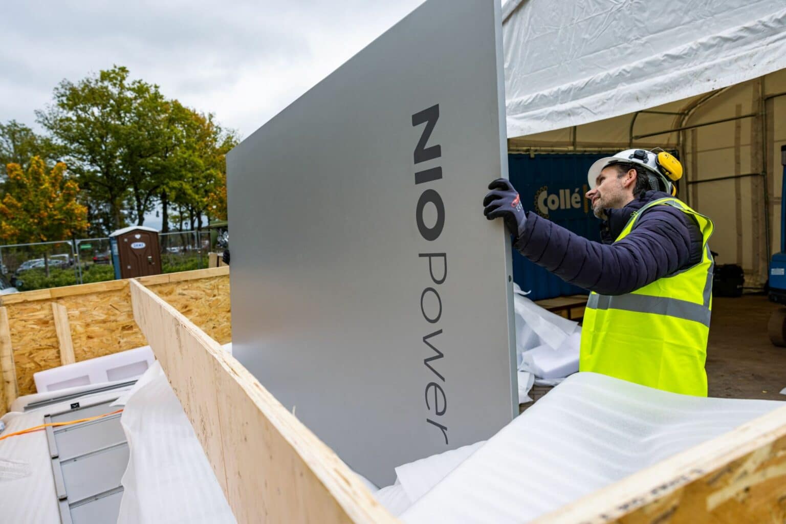 Nio started construction of the second PSS in the Netherlands, to be ...