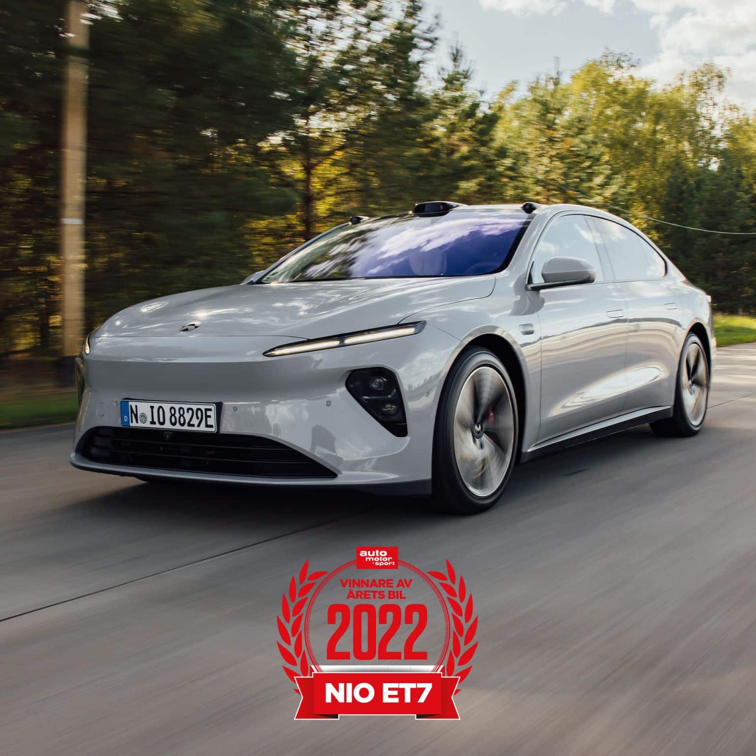 Nio ET7 wins Car of the Year in Sweden