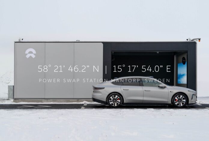 Nio opened its second swap station in Sweden, 9th in Europe