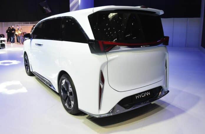 Hycan's First Electric MPV Called V09 Unveiled In China With 800V High-Voltage System
