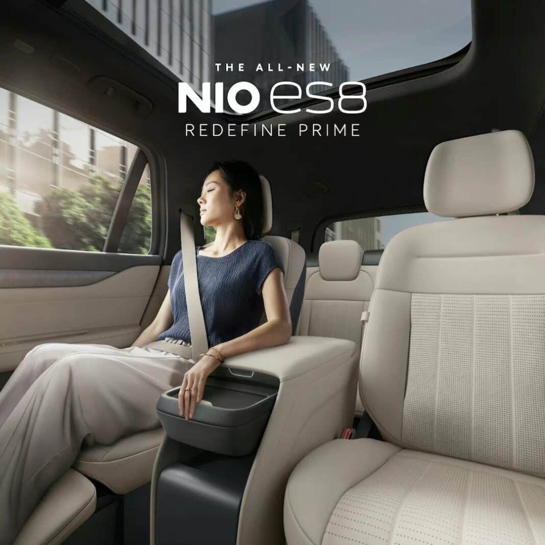 Nio EC7 and Nio ES8 NT2 officially hit the market, and Nio Phone teased in Hefei