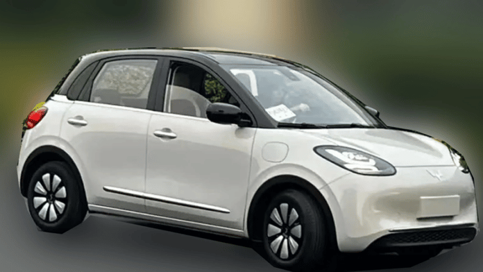 Wuling Bingo Electric Hatchback Spied In The Wild In China