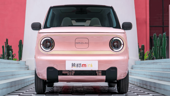Geely Panda Mini EV Interior And Specs Unveiled