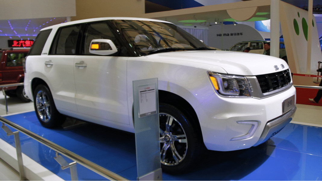 BAIC Beijing BJ90 Launched In China And It Still Is The Mercedes GL Clone