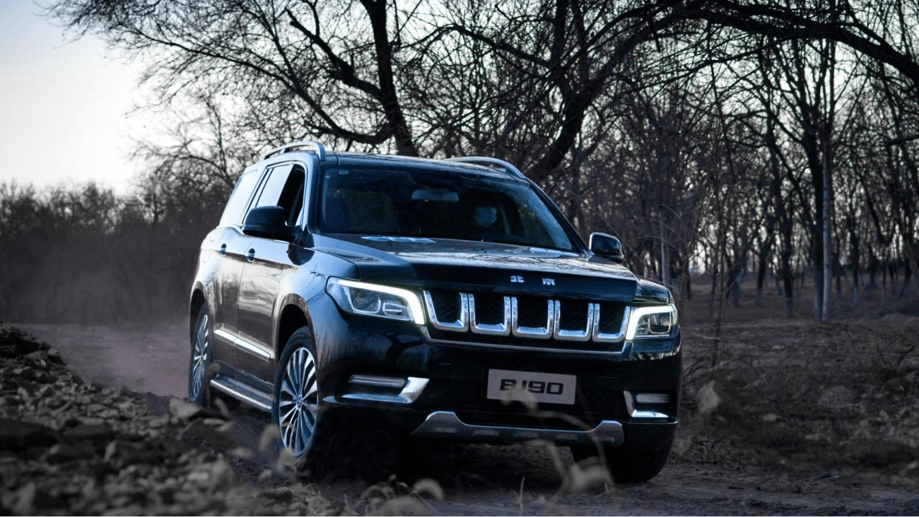 BAIC Beijing BJ90 Launched In China And It Still Is The Mercedes GL Clone