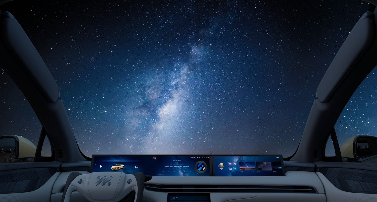 IM LS7 Electric SUV Seen On The Road In China