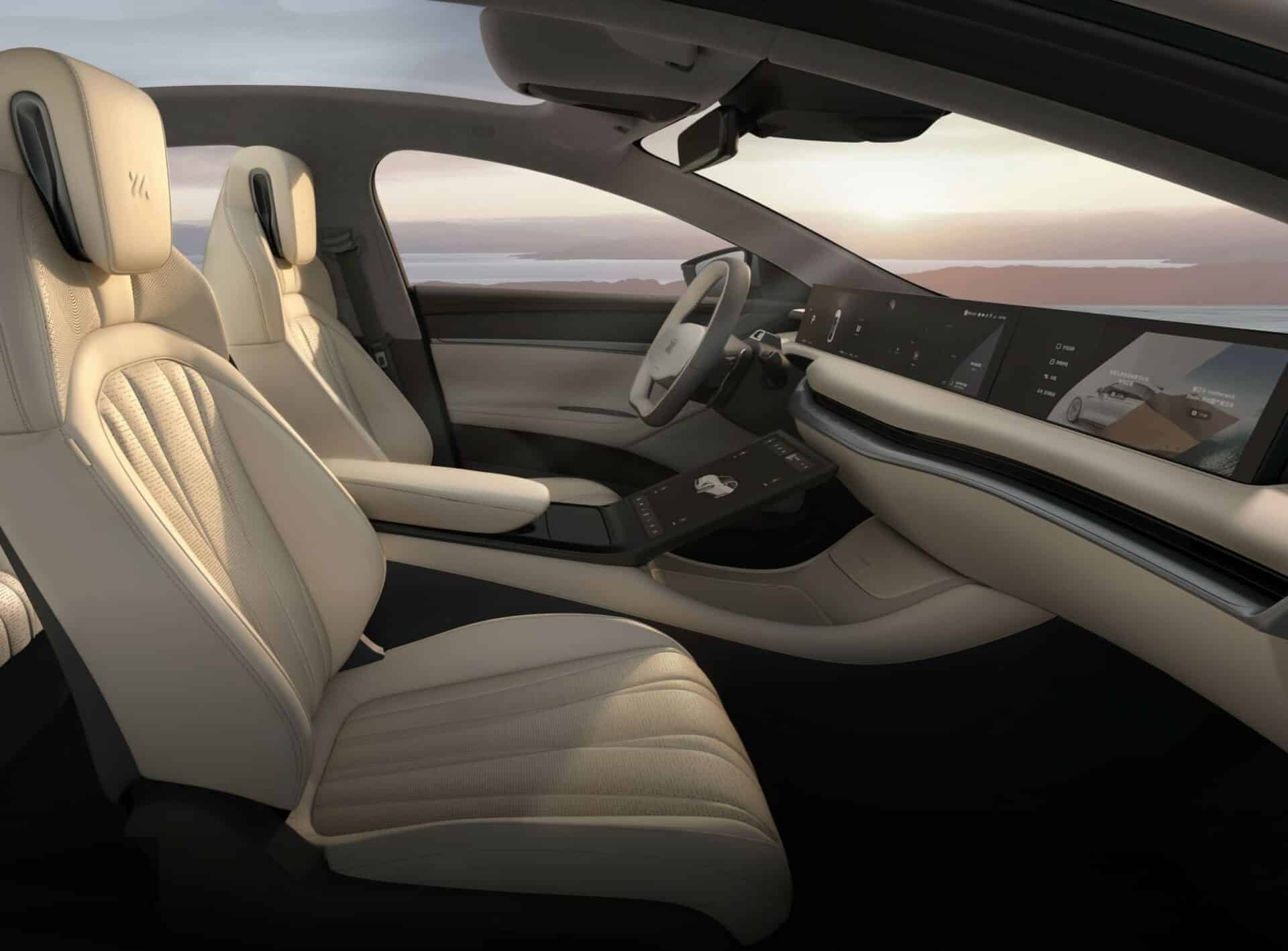 IM LS7 Electric SUV Seen On The Road In China