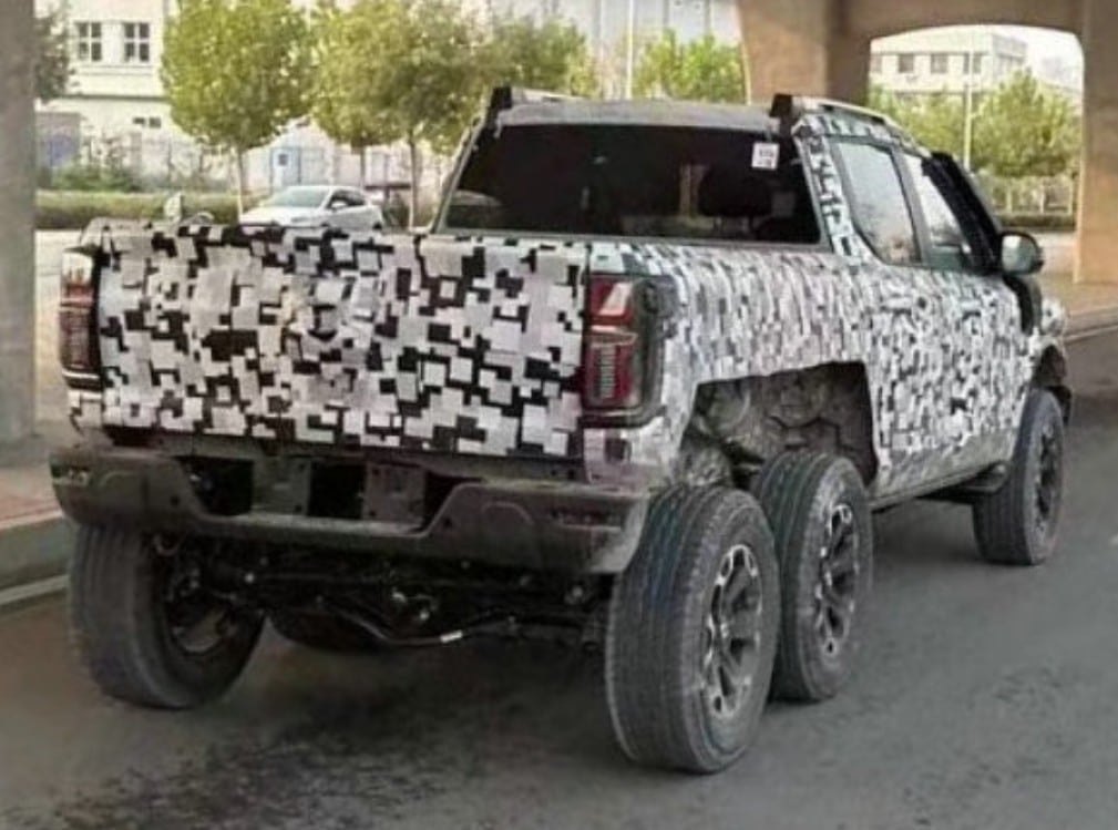 Great Wall Shanhai Canon 6x6 Is The Most Badass Chinese Pickup Truck