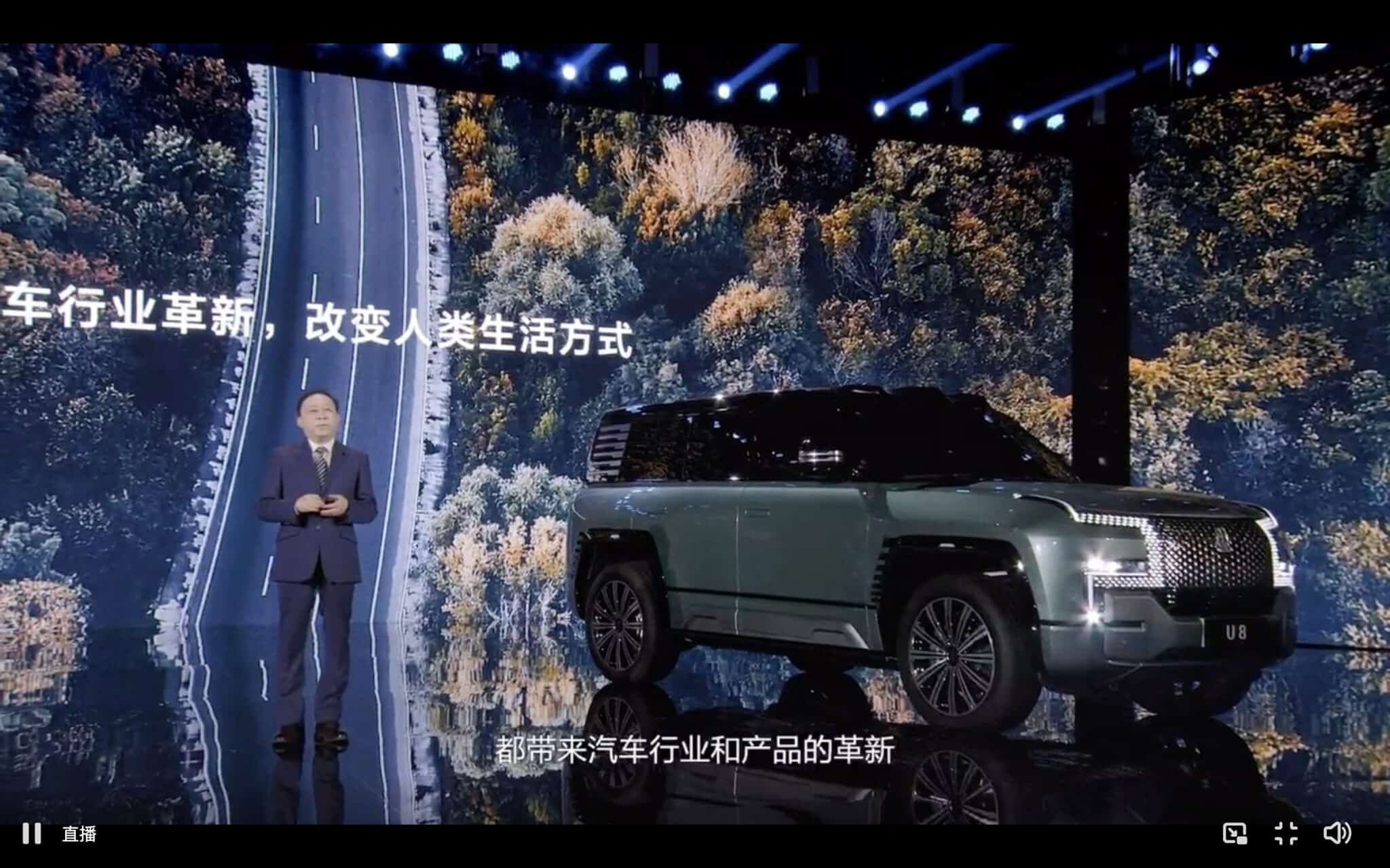 BYD's YangWang U8 Launched in China with 1100 HP and four motors