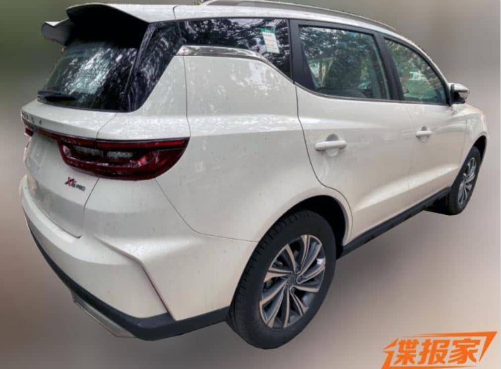 New Geely Vision X6 Pro Compact SUV Model Spied In China