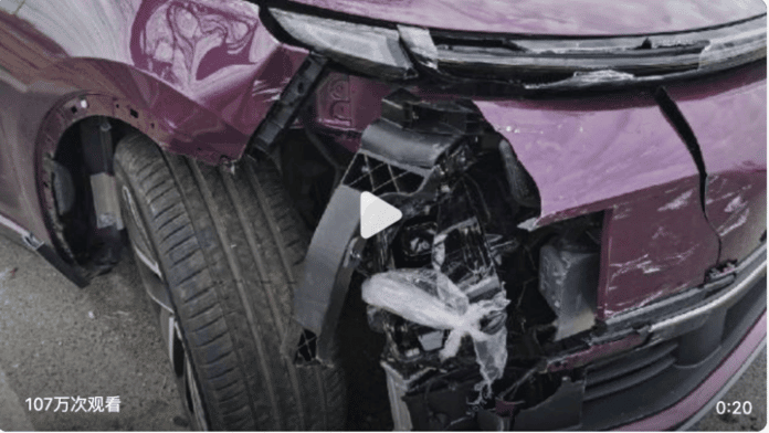 Li L9 user claimed driving assistance system failed, resulting in an ...