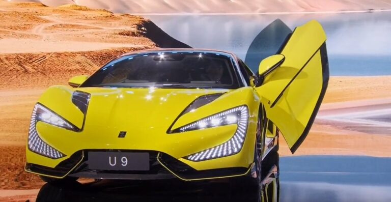 BYD's YangWang unveiled U9 electric supercar, an easter egg no one expected