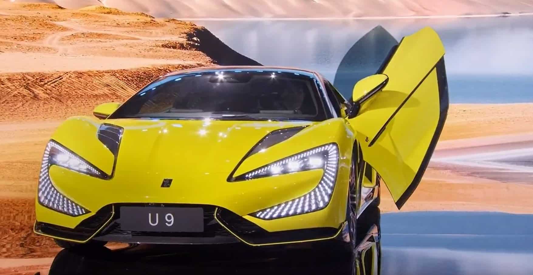 Byds Yangwang Unveiled U9 Electric Supercar An Easter Egg No One Expected