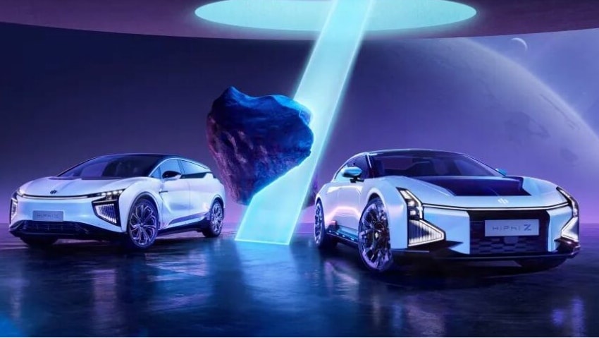 New HiPhi EV Spied In China. “A technical luxury but less expensive”