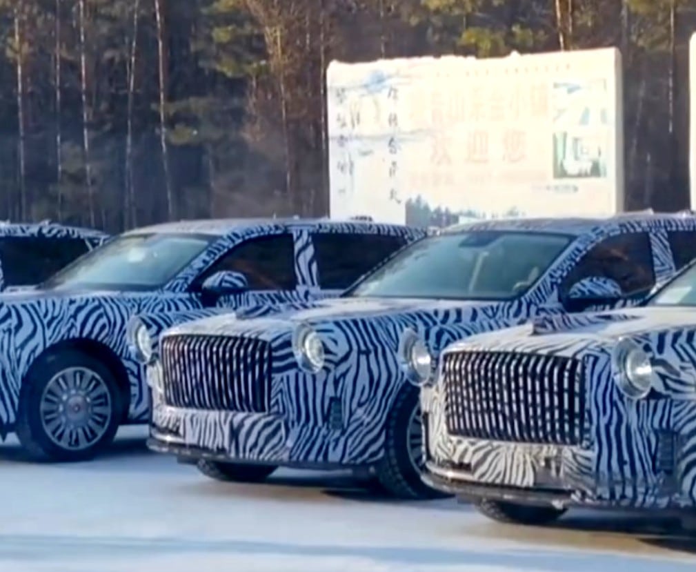 Spy Shots: New Hongqi L-Series Sedan
