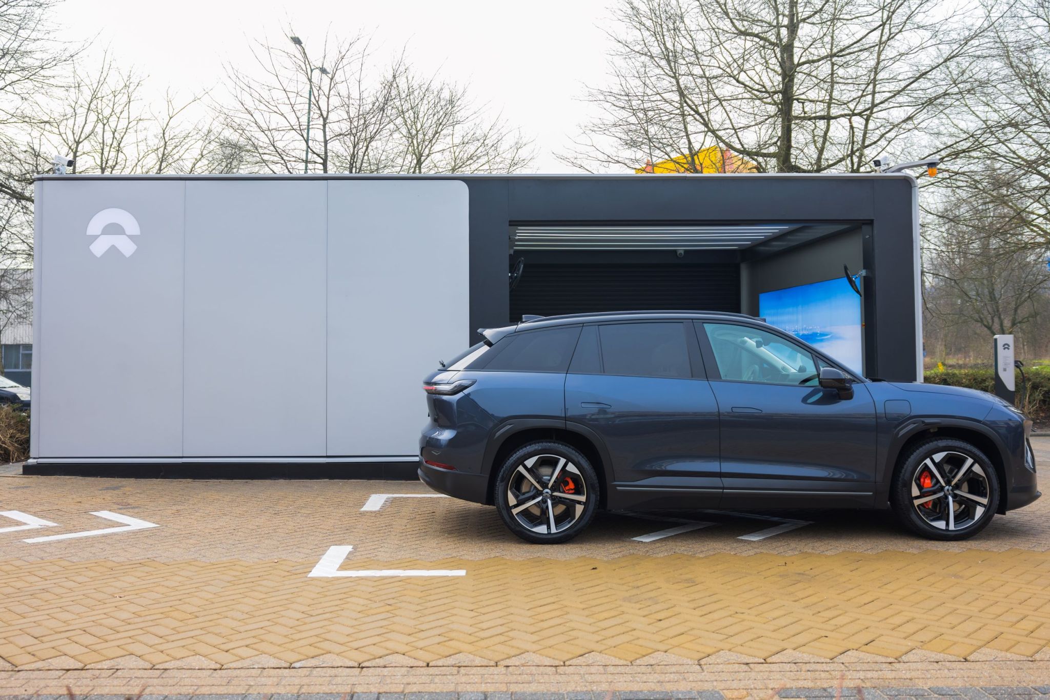 Nio officially opened a new swap station in Utrecht, Netherlands