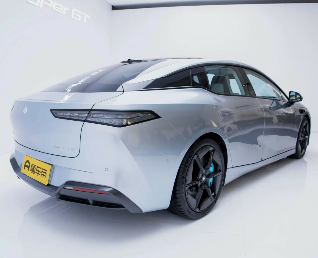 Aion Hyper GT Electric Sedan Unveiled In China
