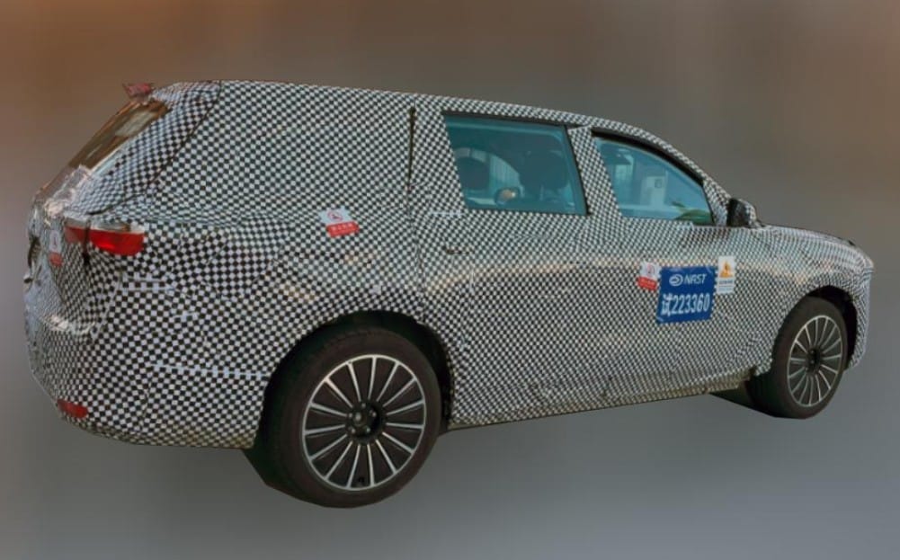Spy Shots: Aito M9 Is A Large SUV For China With Huawei Technology