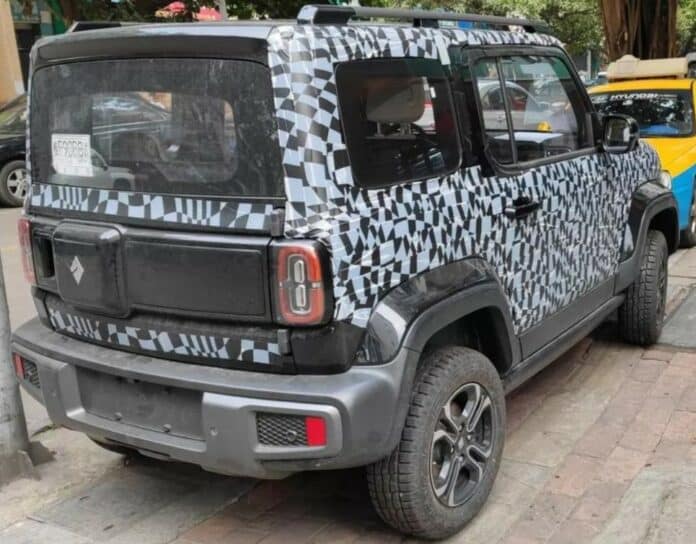 Baojun Yep EV - Interior Spy Shots