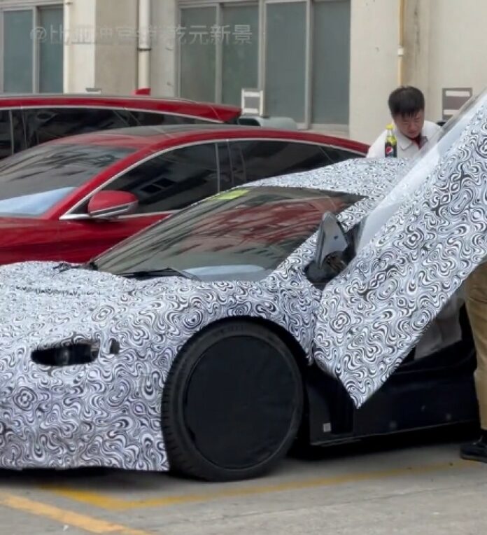 Spy Shots: BYD's Yangwang U9 Electric Supercar Is Real