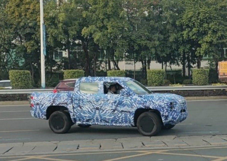 Spy Shots: BYD Pickup Truck For The Lifestyle Segment In China
