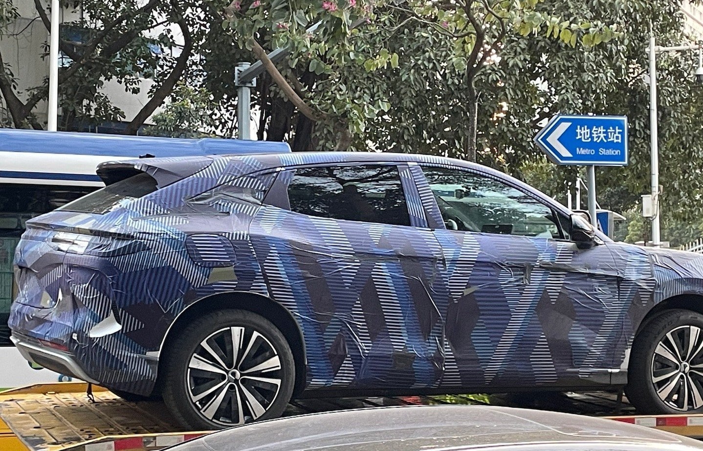 Spy Shots: Denza N7 Is A Sporty Electric Compact SUV For China