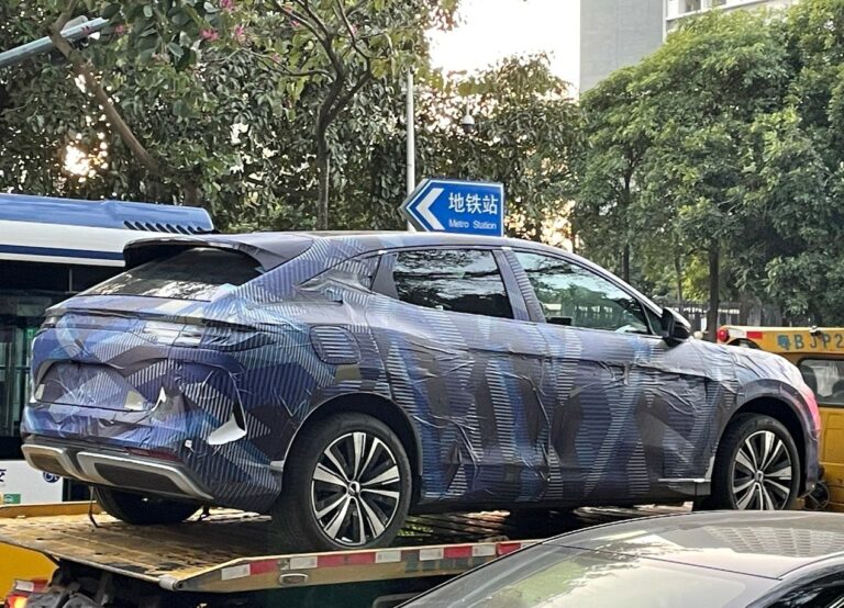 Spy Shots: Denza N7 Is A Sporty Electric Compact SUV For China