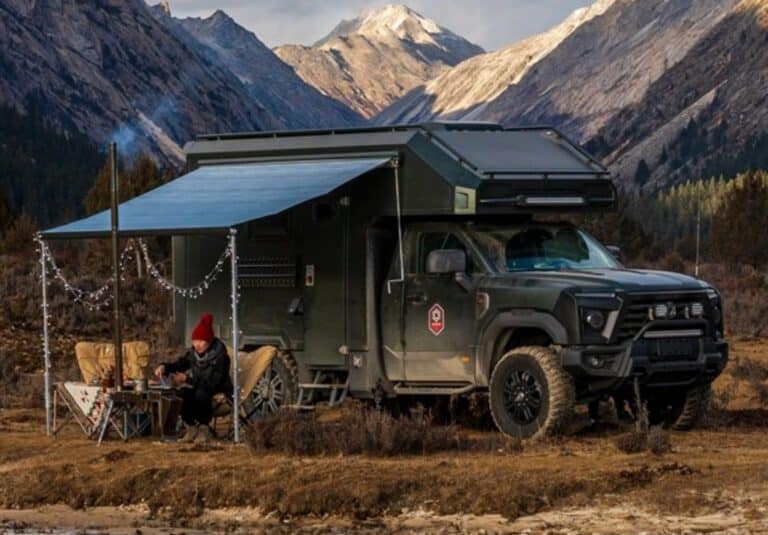 Dongfeng Warrior M20 Antarctic Camper Van Version Is For The Extreme ...