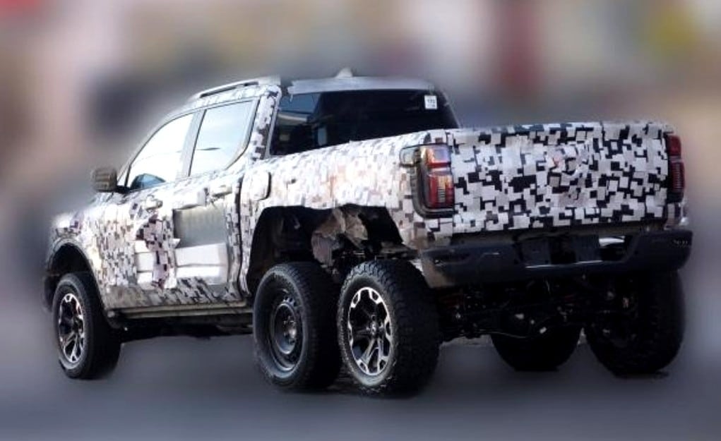 Spy Shots: Great Wall Shanhai Canon 6×6 Is The King Of Chinese Pickup ...