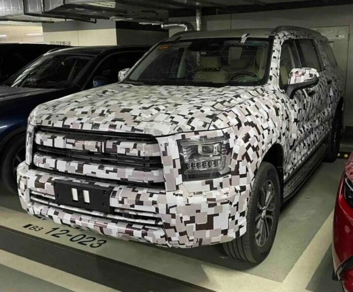 Spy Shots: Haval P04 Is A Full-Size SUV Based On The King Kong Canon Pickup Truck