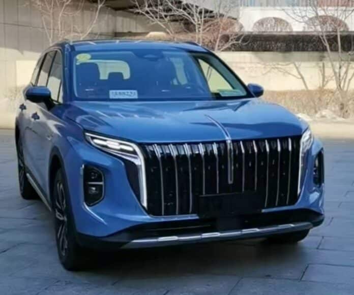 New Photos Of The Hongqi HS6 SUV For China