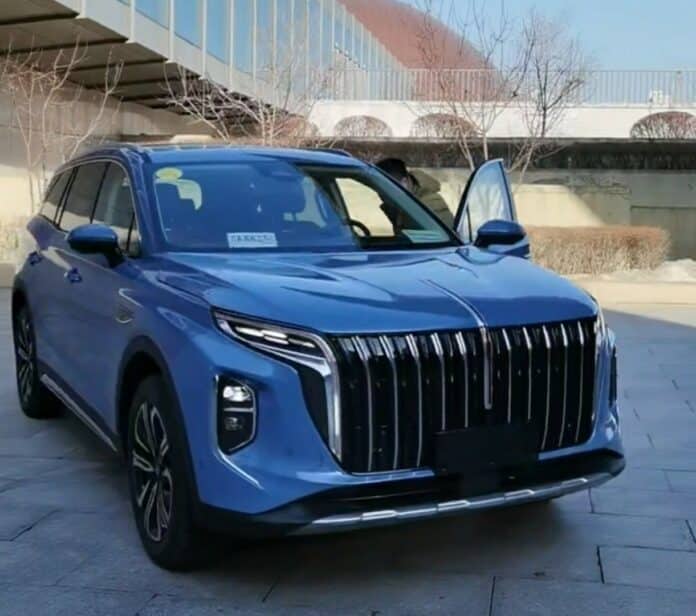 New Photos Of The Hongqi HS6 SUV For China