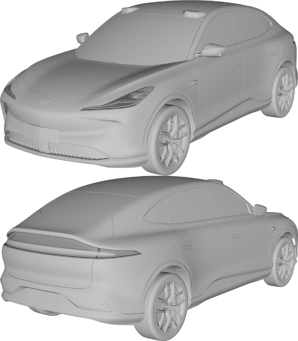 Spy Shots: IM LC5 Electric SUV Coupe For China