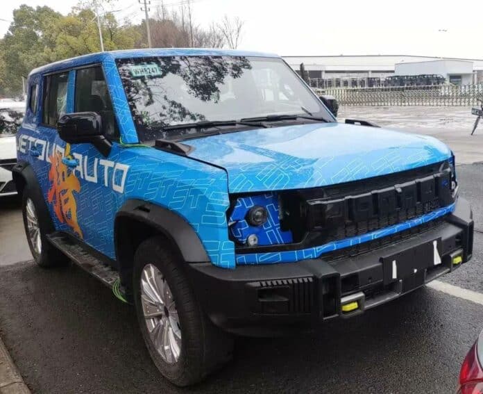 Jetour T-1 New Spy Shots & A New Name