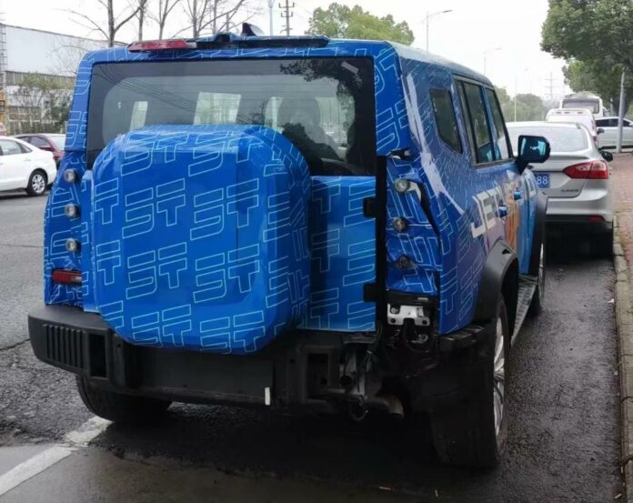 Jetour T-1 New Spy Shots & A New Name