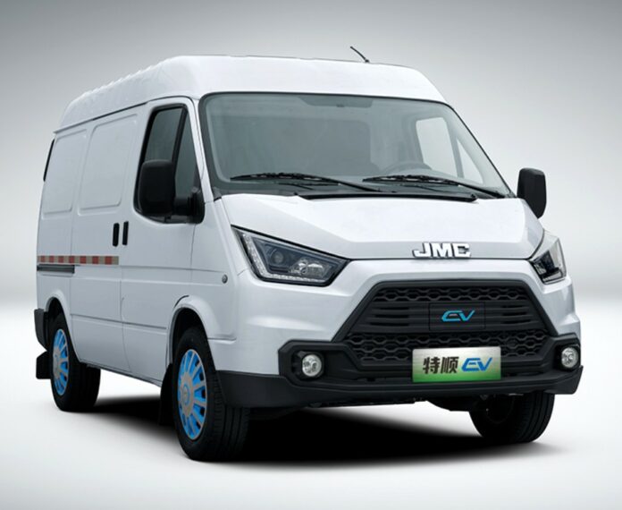 JMC 'Storm Trooper' Teshun Van Goes Electric In China
