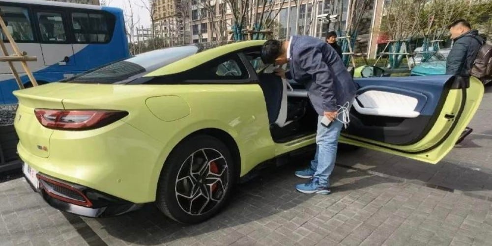 New Photos Of The Neta E Electric Coupe In China
