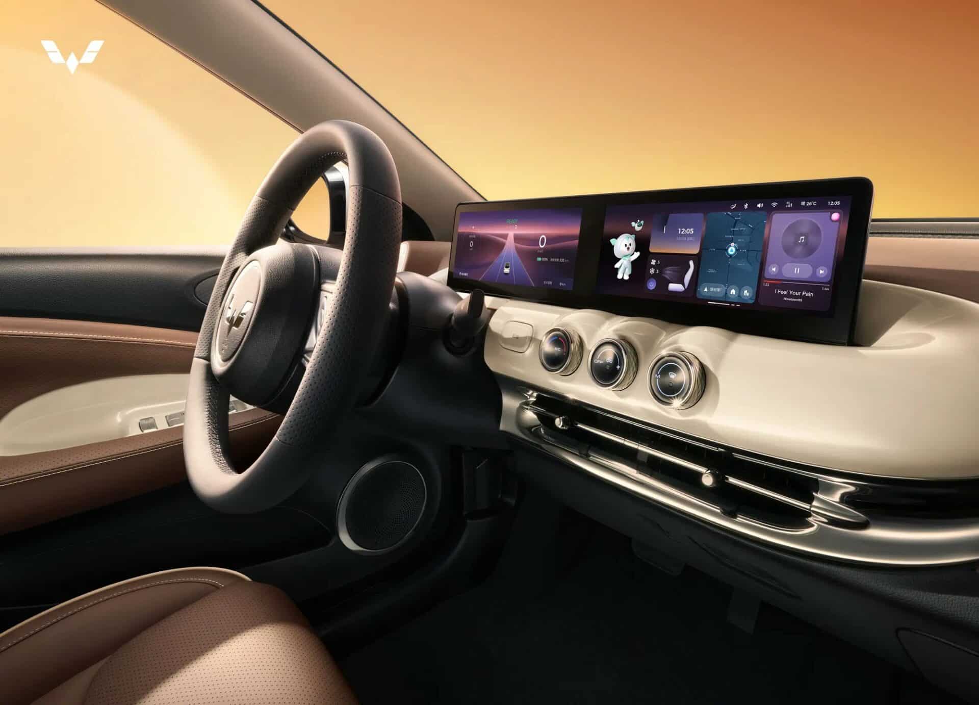 Wuling Bingo Official Interior Pics - With an Optional Inflatable Airbed