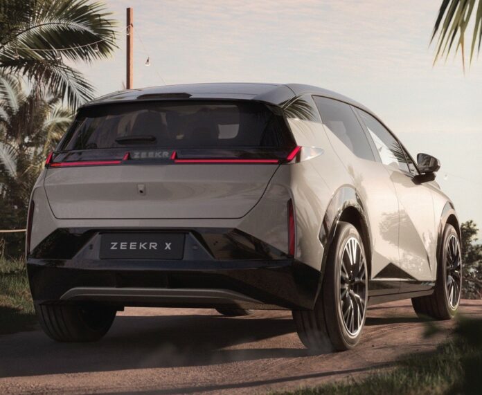 New Photos Of The Zeekr X Electric Hatchback