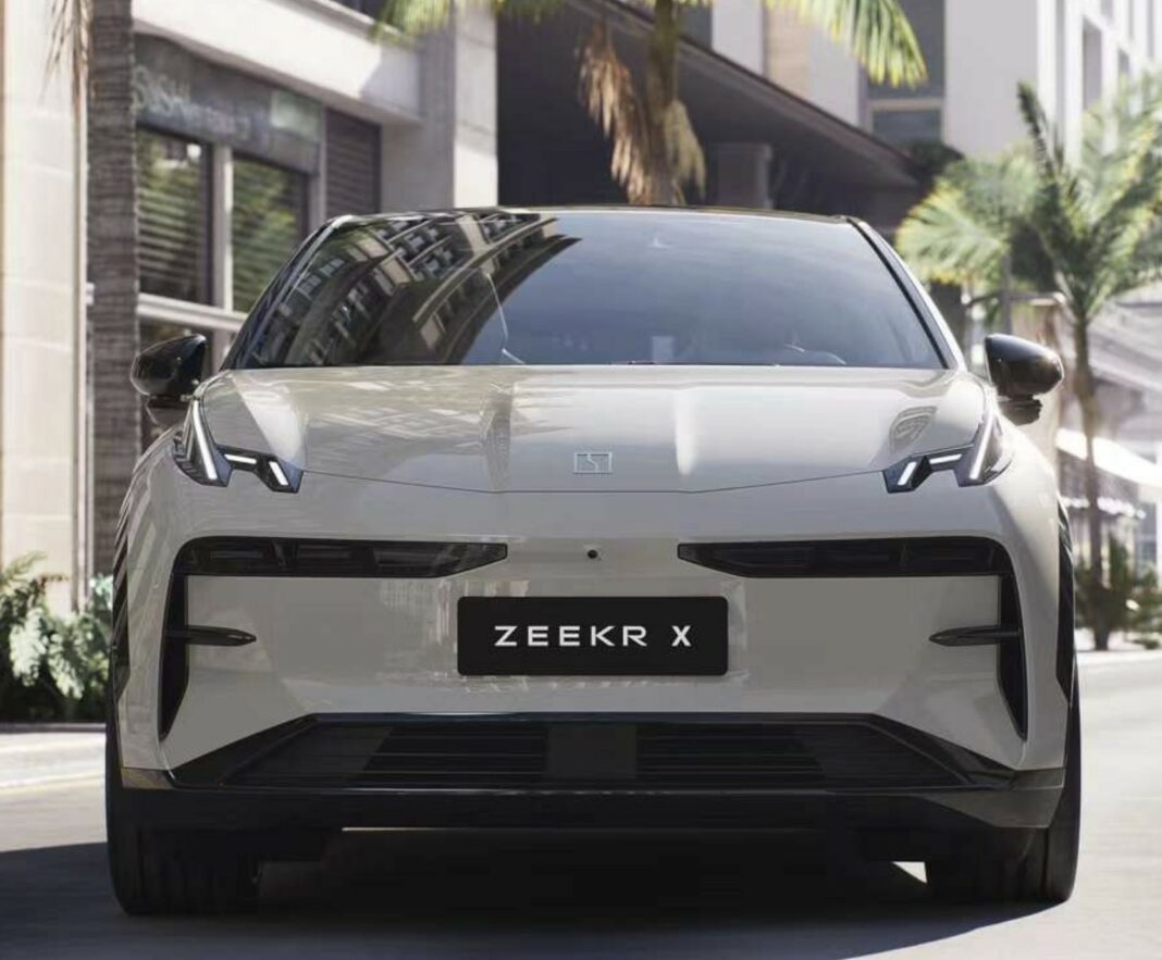 New Photos Of The Zeekr X Electric Hatchback