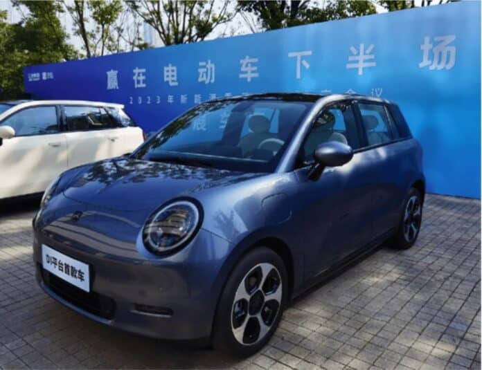 JAC EV3 is an electric hatchback to compete with Wuling Bingo in China