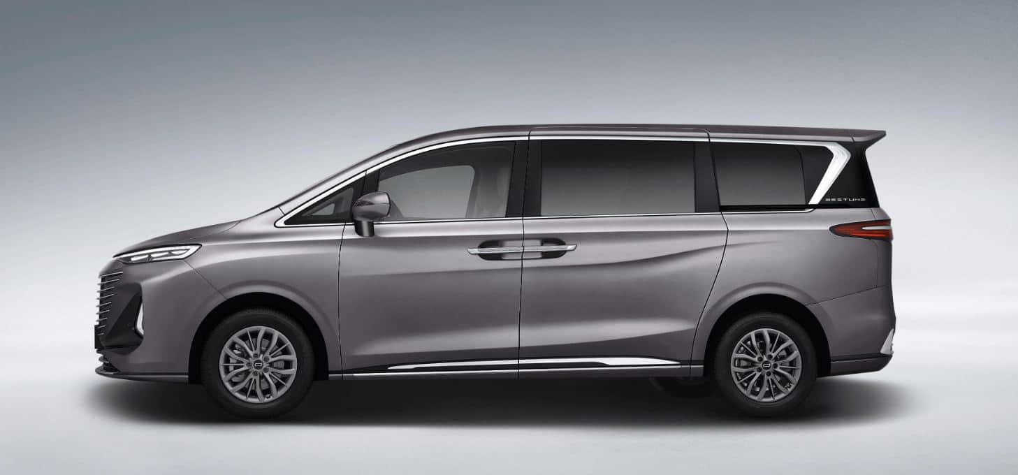 FAW Bestune M9 MPV official images revealed in China