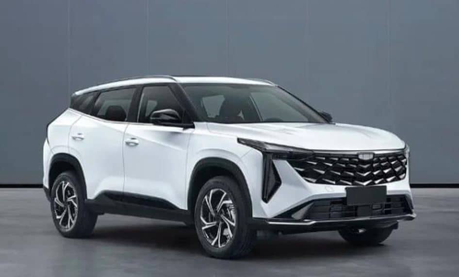 Geely Boyue Cool SUV official images revealed in China