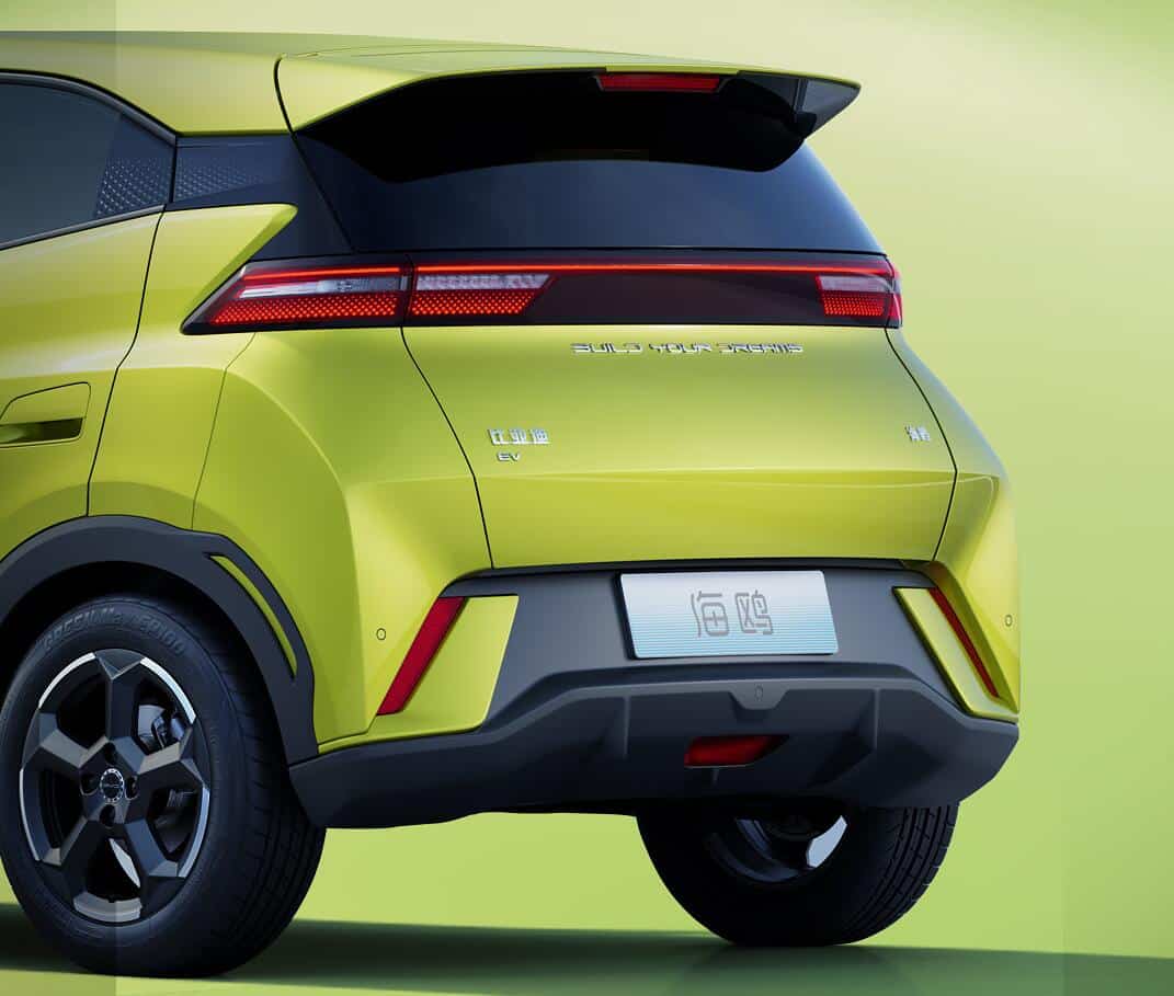 BYD revealed official pictures of the $11,600 Seagull EV. To launch on ...