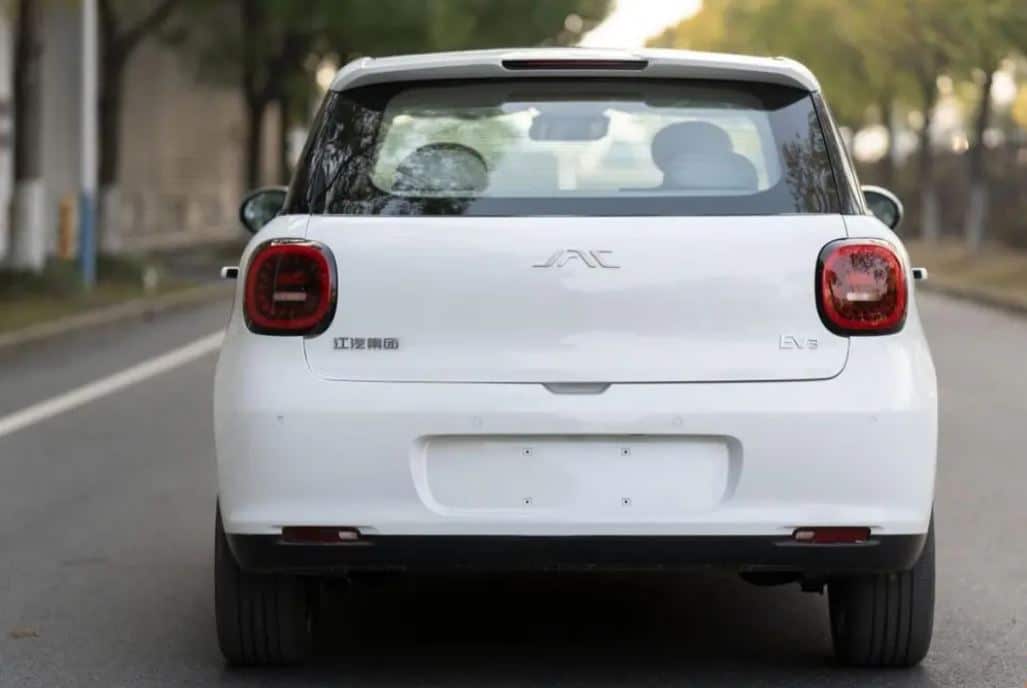 JAC EV3 is an electric hatchback to compete with Wuling Bingo in China