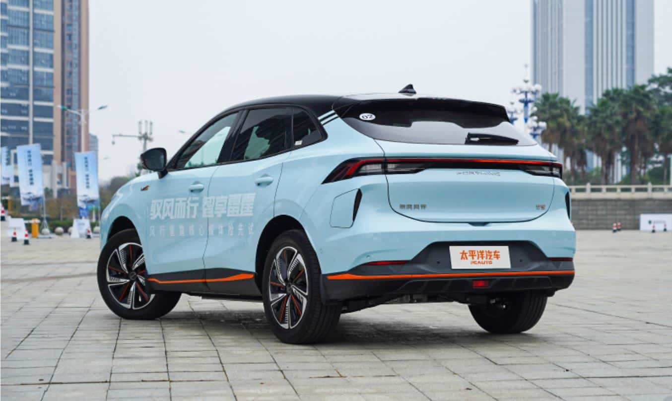 Dongfeng Forthing Leiting electric SUV launched in China with BYD motor ...
