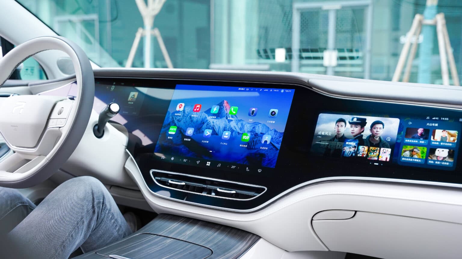 Rising Auto F7 from SAIC launched in China with swappable batteries. Starts at 30,500 USD